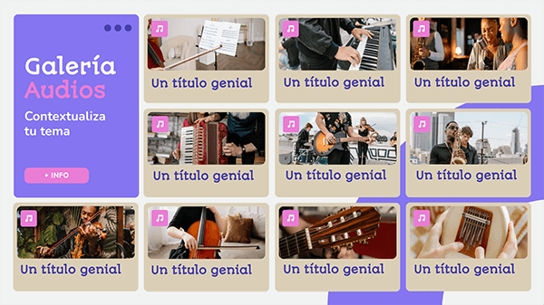 Plantillas de microsite | Genially